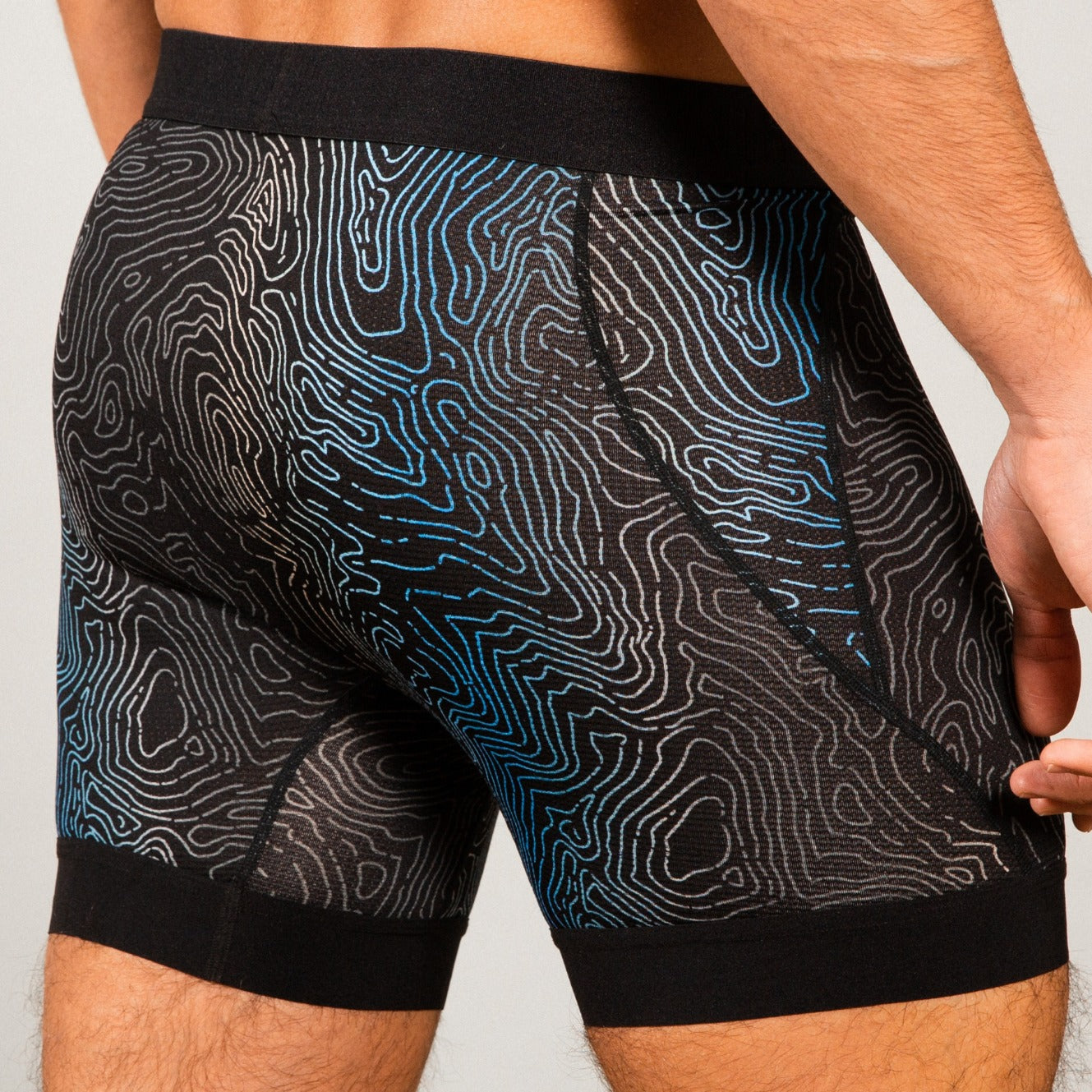 SEMI COMPRESSION BOXER BRIEF IN INTERVALS NYLON MESH – Nth Degree Underwear